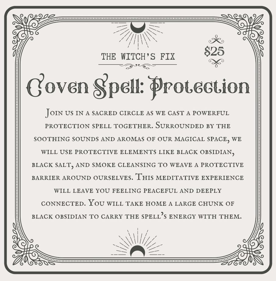 Protection Coven Spell Night | The Witch's Fix - Shop Online