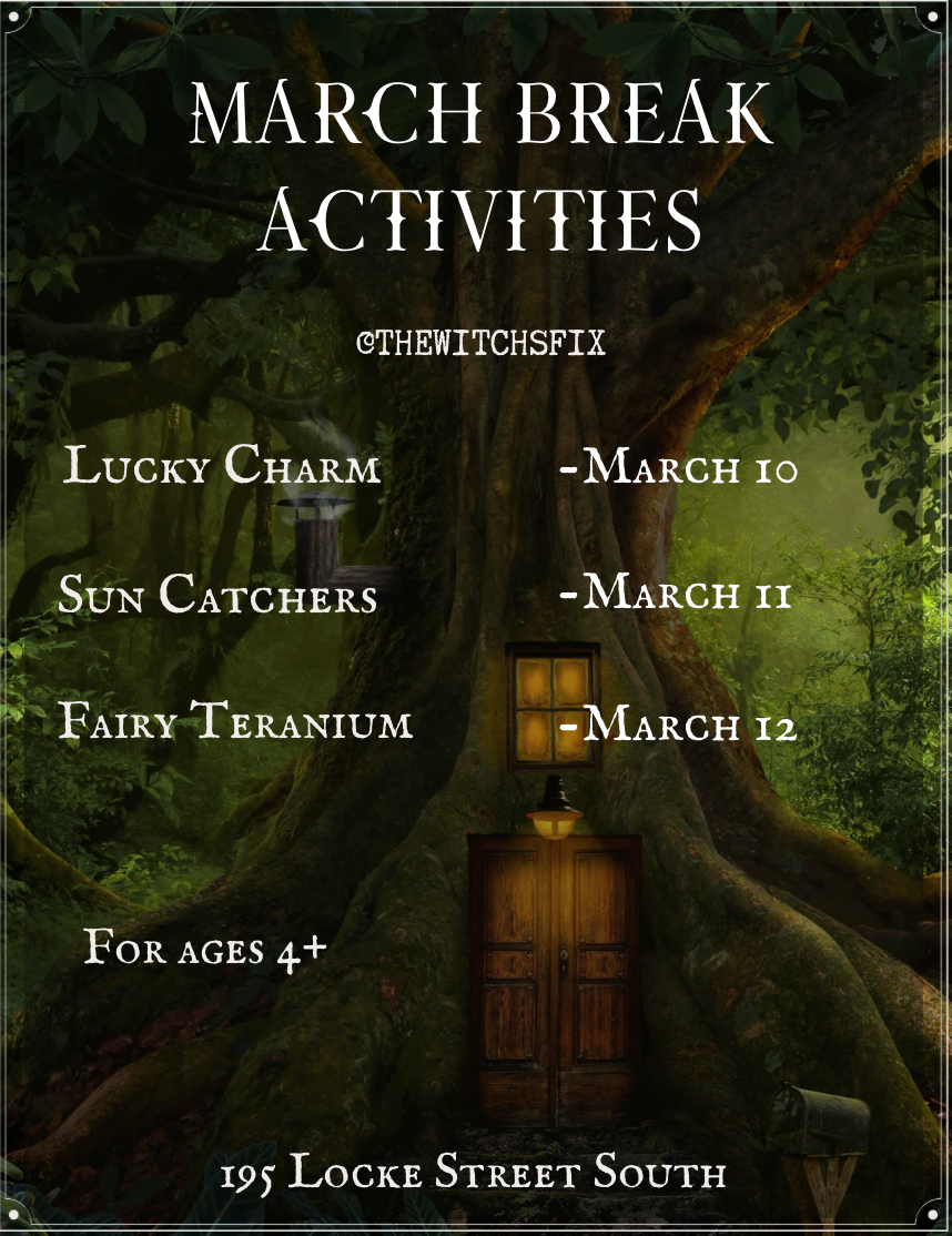 March Break Activities for Kids | Hamilton | The Witch's Fix - Shop Online